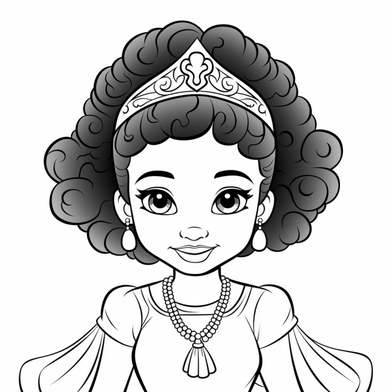 25+ Free Princess Coloring Pages For Creative Fun - Pixel Pelican