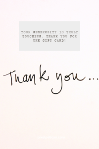 150+ Thank You Messages For Gift Cards - Pixel Pelican